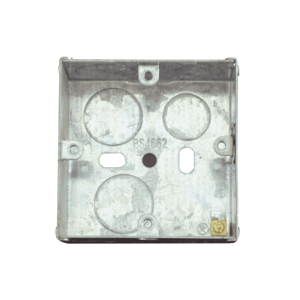 1G 25mm Metal Back Box | S&D Timber